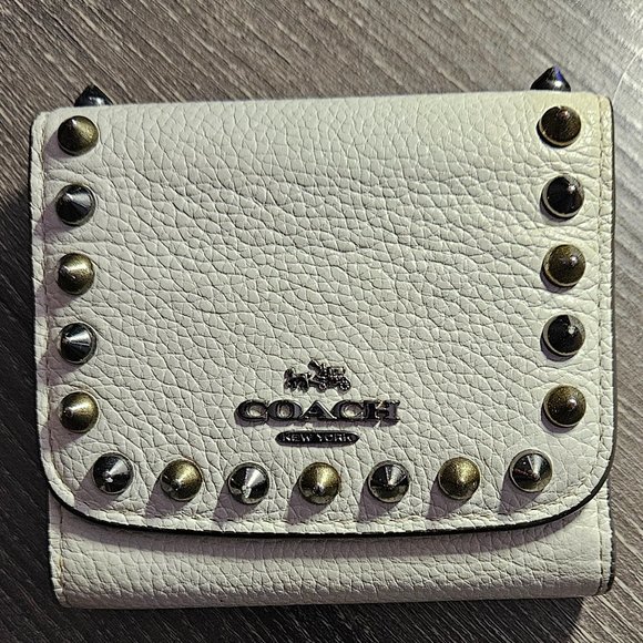Coach | Accessories | Coach Wallet White | Poshmark